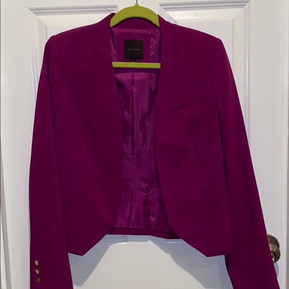 The Limited | Jackets & Coats | Magenta The Limited Blazer Size S ...